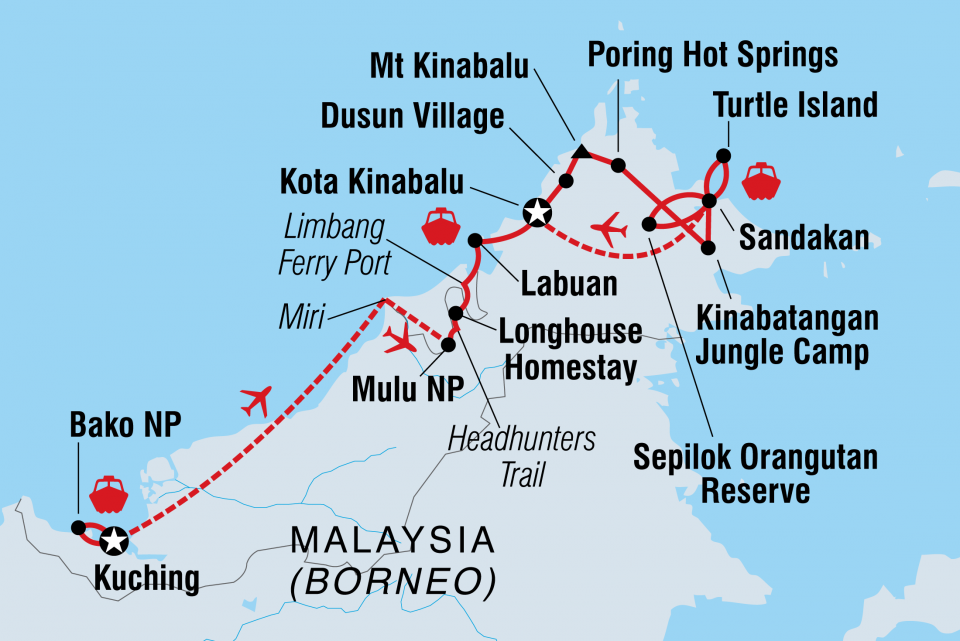Borneo Erlebnisreise - moja TRAVEL