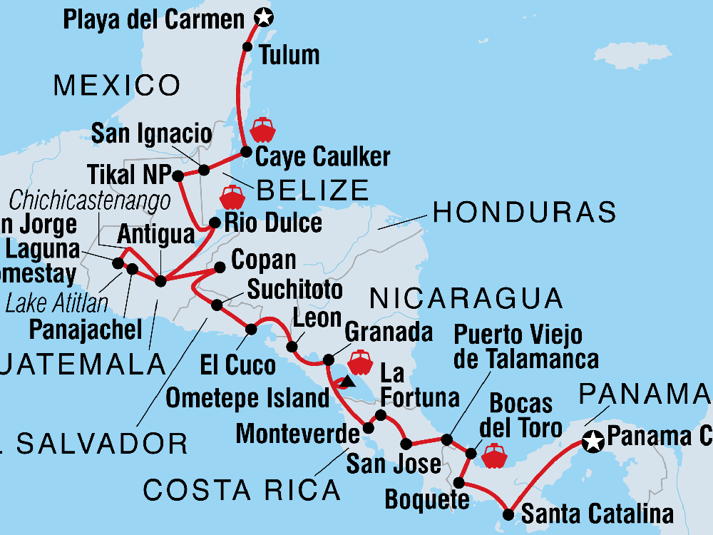 Zentralamerika Roadtrip - von Mexiko nach Panama - moja TRAVEL