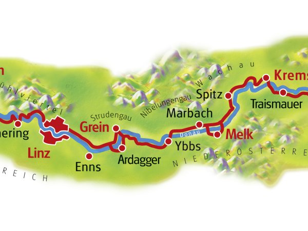 Donauradweg - Von Passau nach Wien - moja TRAVEL