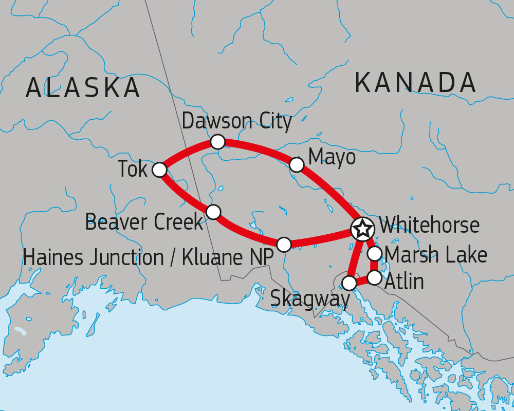 Silver Trail - Spurensuche zwischen Yukon und Alaska - moja TRAVEL